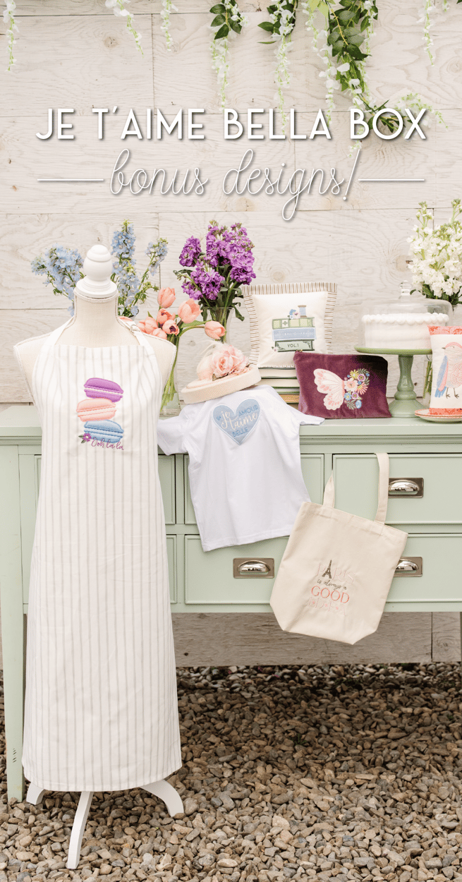 Je T'aime Bella Box Bonus Designs!